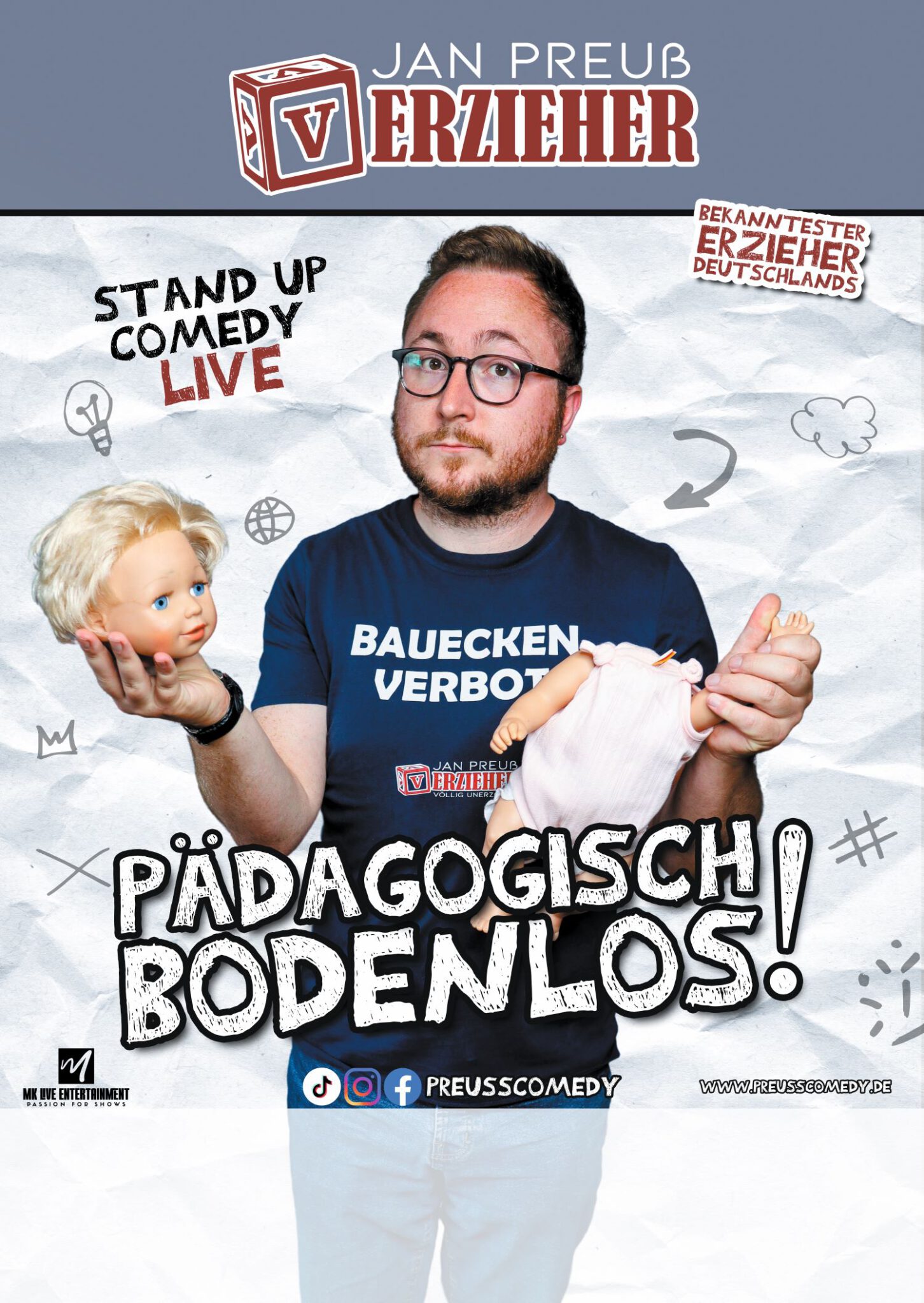 Jan Preuß – „(V)ERZIEHER – pädagogisch bodenlos“ – Jugend-, Kultur- und ...